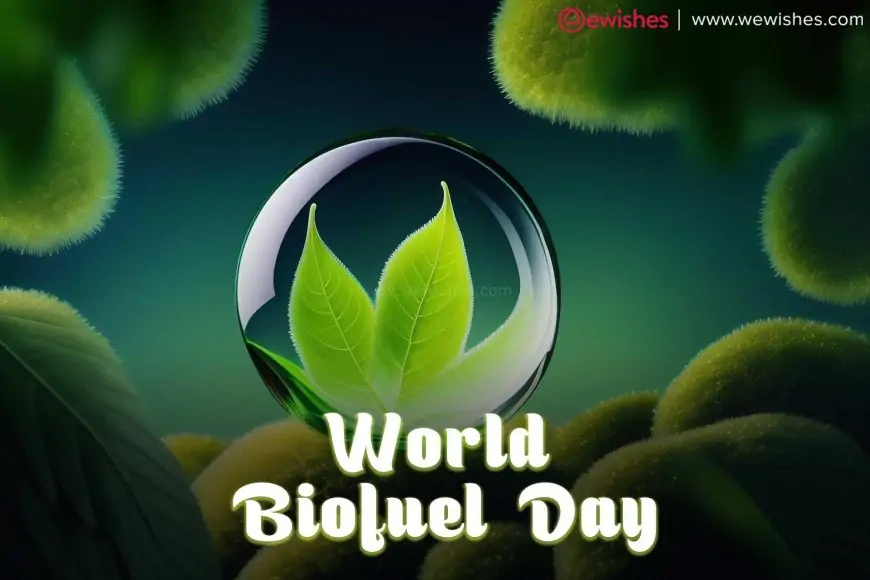 Happy World Biofuel Day (10 August 2024) Theme, Importance ...