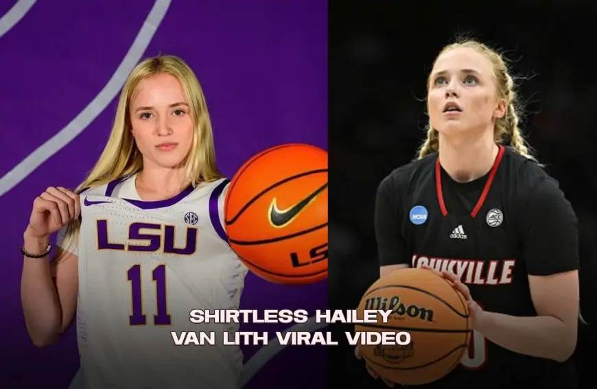 ( Basketball Player) Shirtless Hailey Van Lith Viral Video: A Fan with ...