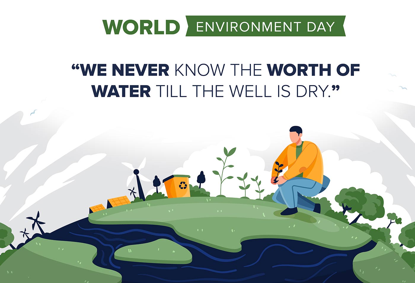 World Environment Day Quotes And Slogans Poster Theme We Wishes