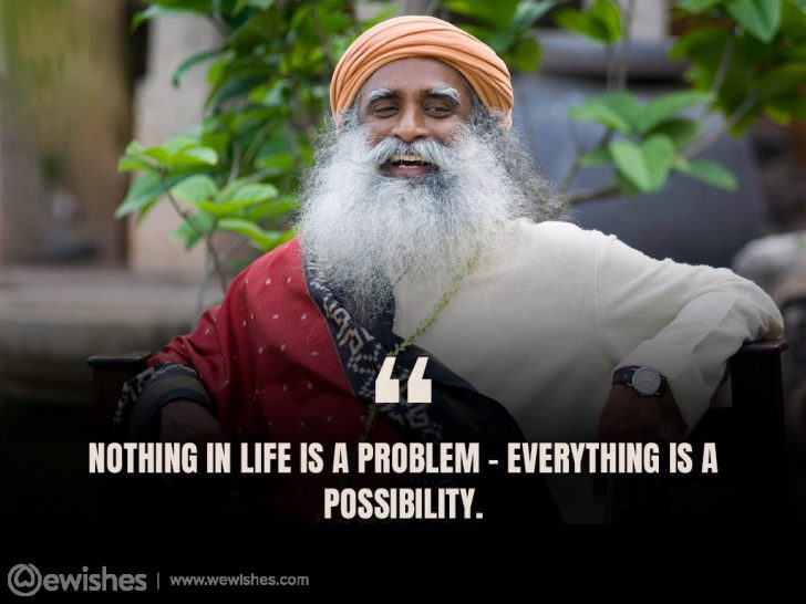 Sadhguru Quotes: That Will Help Bring You Peace | We Wishes