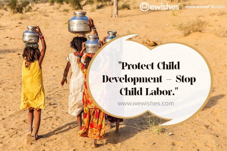 World Day Against Child Labour Best Quotes And Slogans 2023 – We Wishes
