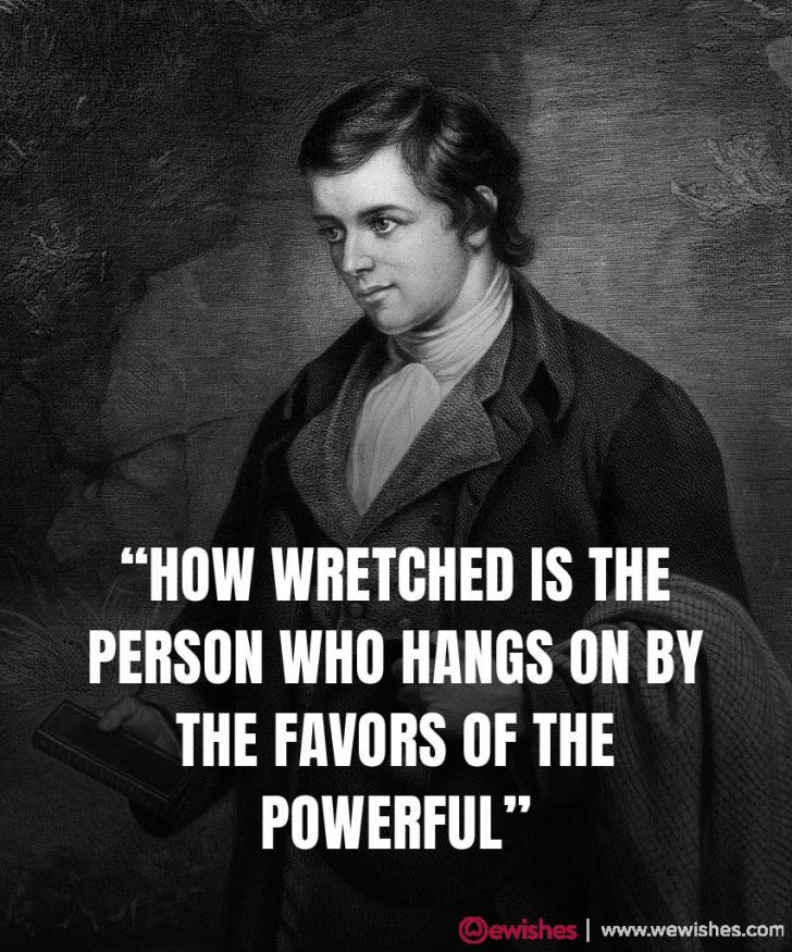 Robert Burns Quotes As A Pioneer of Romance – We Wishes