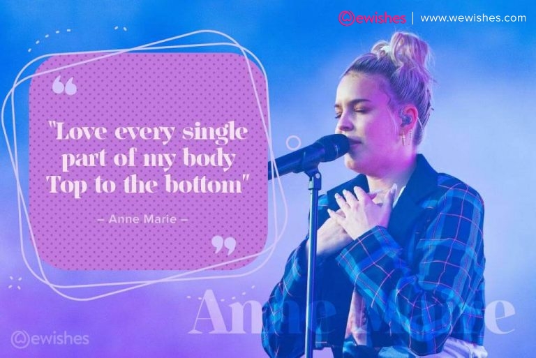 Anne Marie: Quotes & Sayings, Age, Birthday, Net Worth, Husband ...