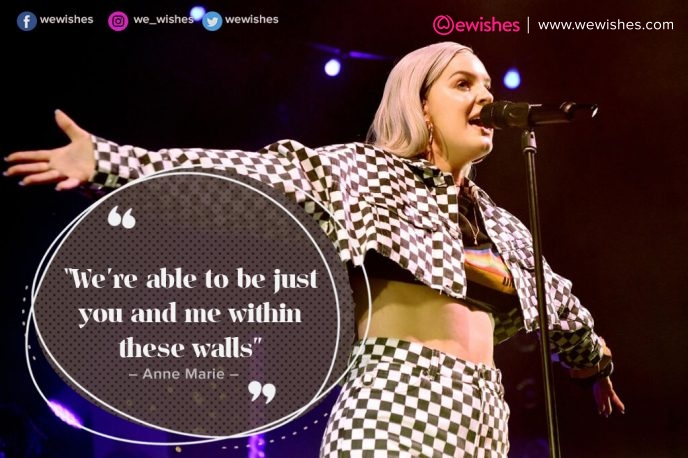 Anne Marie: Quotes & Sayings, Age, Birthday, Net Worth, Husband ...