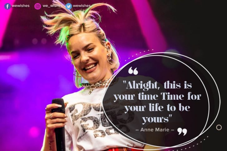 Anne Marie: Quotes & Sayings, Age, Birthday, Net Worth, Husband ...