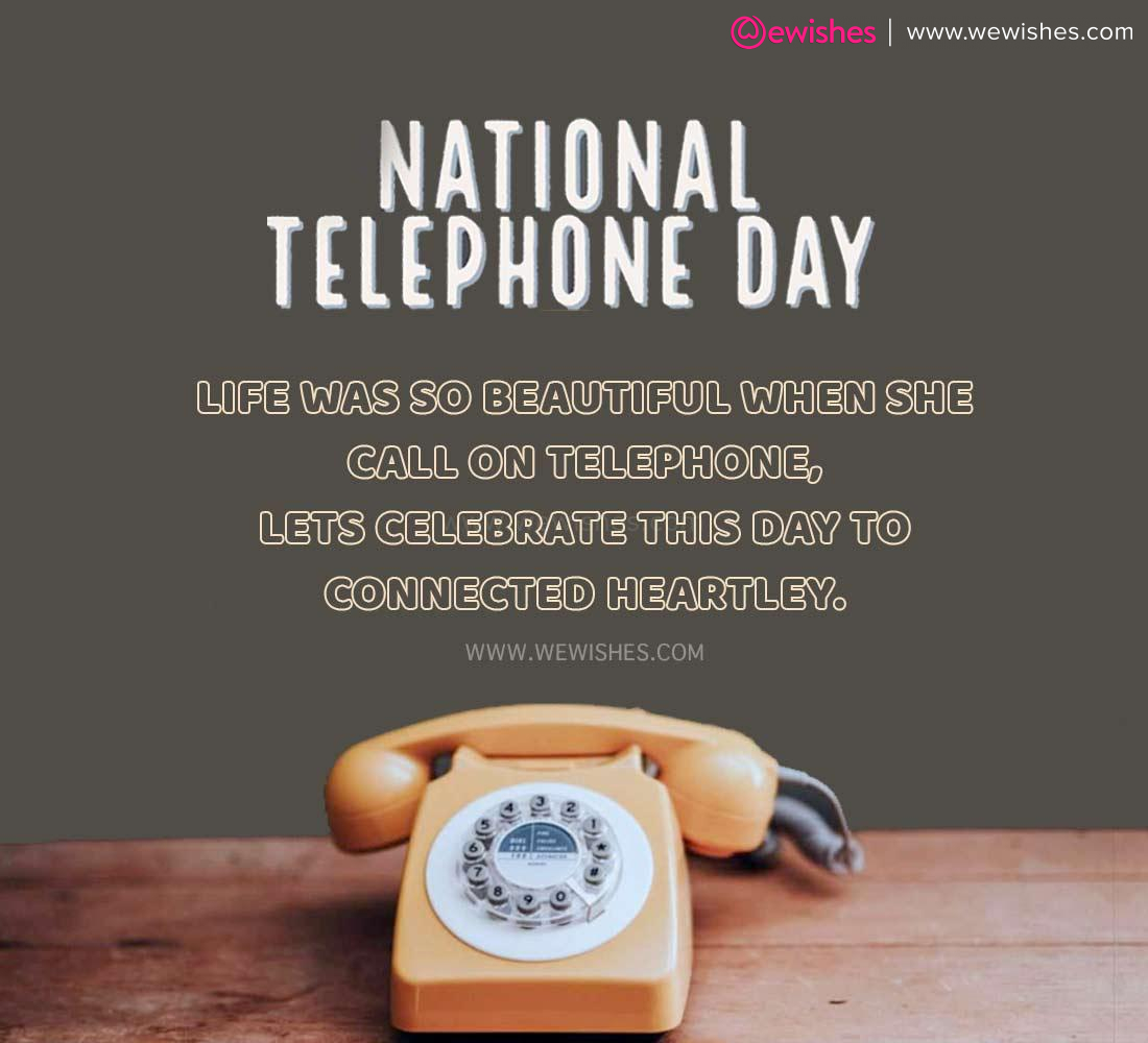 Happy National Telephone Day 2023, Wishes, Quotes, Messages, Unknown ...