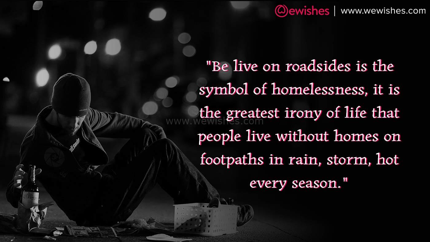 Happy World Homeless Day (2023) Wishes, Quotes, Status to Share – We Wishes