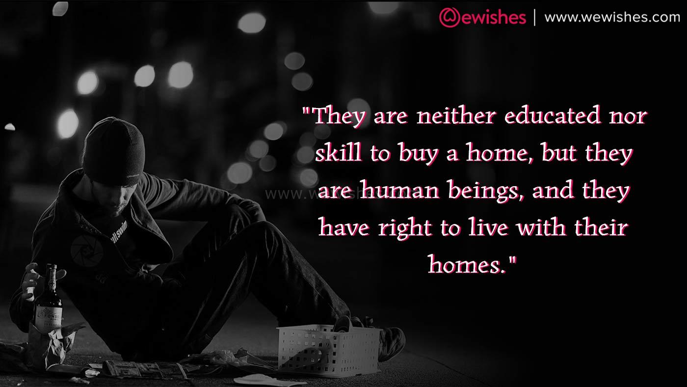 Happy World Homeless Day (2023) Wishes, Quotes, Status to Share – We Wishes