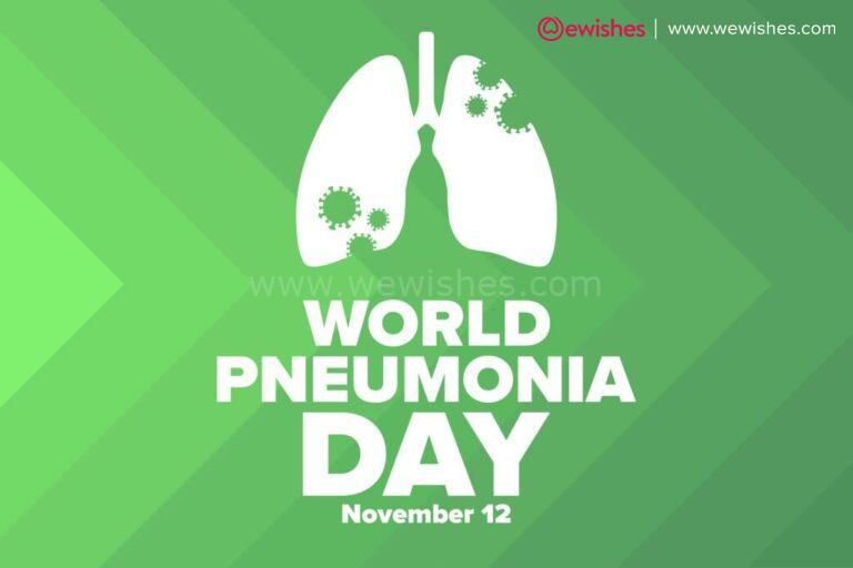 Happy World Pneumonia Day (2022) Wishes, Quotes, Greetings to Share ...