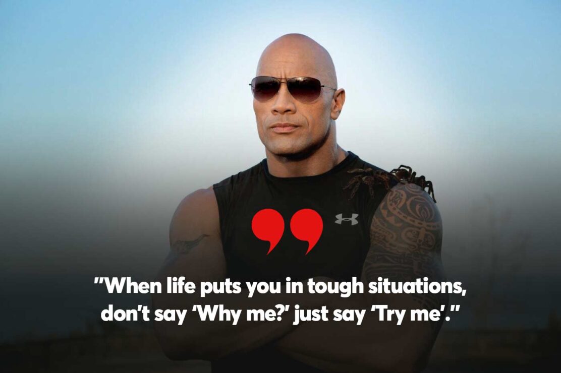Dwayne Johnson (The Rock) Hard Quotes, Wishes, Inspirational Messages ...