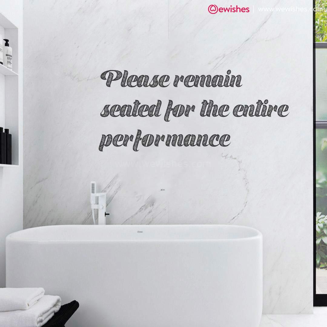 Bathroom Quotes: Adding Some Fun to Your Personal Space – We Wishes