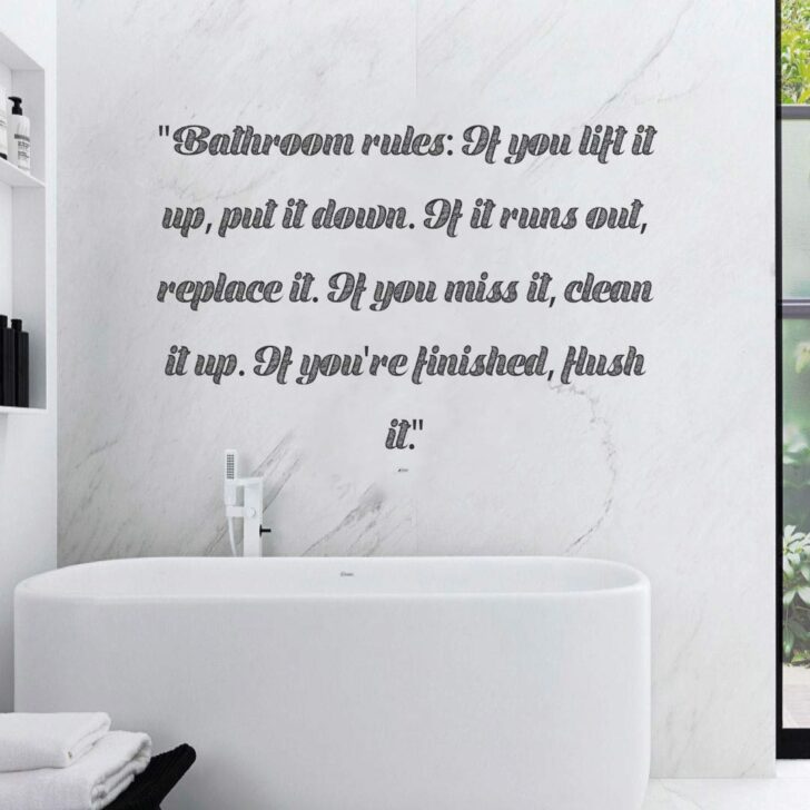 Bathroom Quotes: Adding Some Fun to Your Personal Space – We Wishes