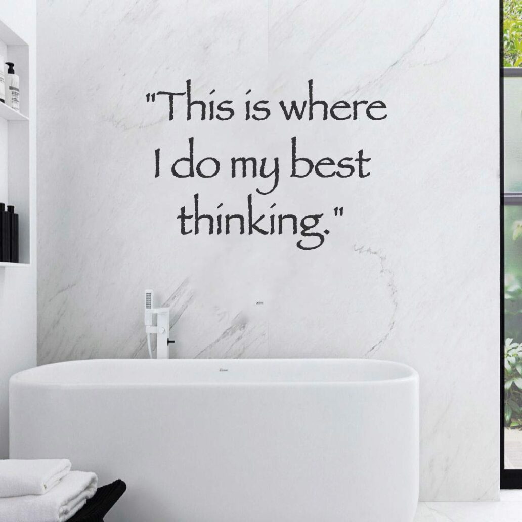 Bathroom Quotes: Adding Some Fun to Your Personal Space – We Wishes