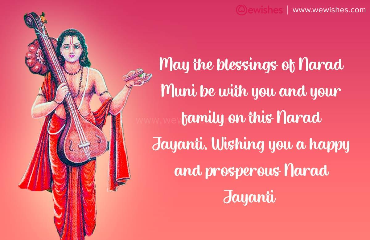 Happy Narada Jayanti 2023 Wishes | Quotes| Auspicious Messages ...
